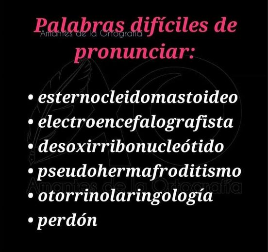 PALABRAS COMPLICADAS..... LA MÁS SIMPLE | Encontrarse.com | Encontrarse.com